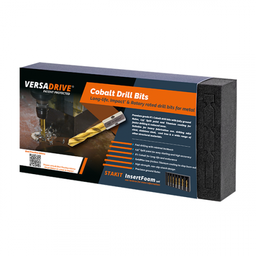 HMT VersaDrive® Cobalt Drill Bits (209010) - Globe Engineering Supplies ...